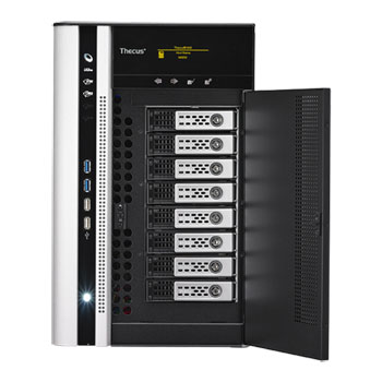 Thecus N8850 8 Bay TopTower Large Business NAS Server Tower LN63448 ...