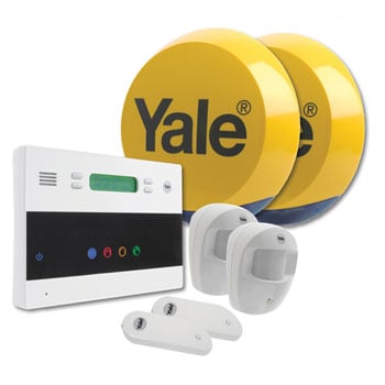 Yale EF-KIT2 Easy Fit Telecommunicating Alarm - Kit 2 , Wireless ...