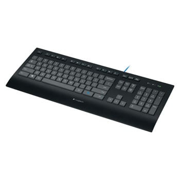 Logitech Comfort Keyboard K290 with Palm Rest Silent Keys USB ...