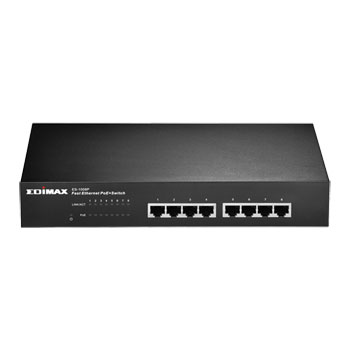 Edimax Fast Ethernet 8 Port PoE Switch LN64250 - ES-1008P | SCAN UK