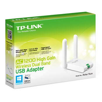 TP-LINK AC1200 Wireless Dual Band USB Adapter LN64436 - Archer T4UH ...
