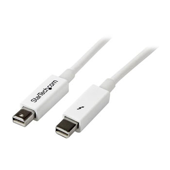StarTech Thunderbolt Cable - 1 Metre LN64656 - TBOLTMM1MW | SCAN UK