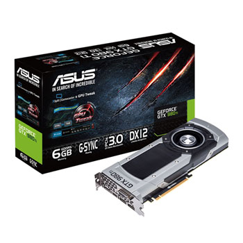 ASUS NVIDIA Reference GTX 980 Ti Graphics Card - 6GB LN65010 - ASUS ...