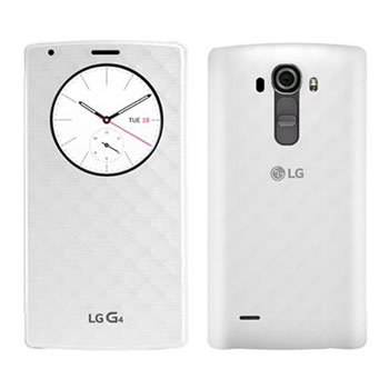 LG G4 Quick Circle Replacement Back Cover Case - White LN65061 - CFR ...
