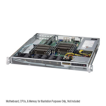 SuperMicro 1U Rackmount Server Chassis CSE-514-441 LN65107 | SCAN UK