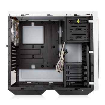 In Win 503 Mid Tower Chassis - Black/White Window Edition LN65871 ...