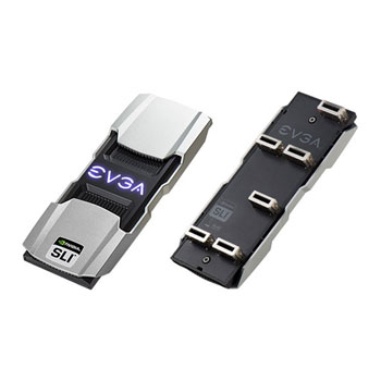 EVGA Pro 4 Way SLI Bridge Version 2 with LED Logo LN65887 - 100-4W-0042 ...
