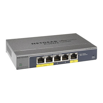 NETGEAR ProSAFE 5 Port Passthrough Switch with 2 Port POE LN66002 ...