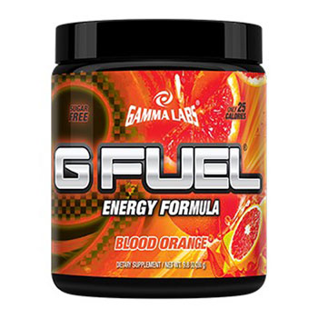 Sugar Free Caffeine Energy drink Powder Formula mix G-Fuel Blood Orange ...