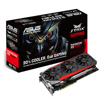 ASUS STRIX R9 FURY DCU 3 GAMING AMD Graphics Card 4GB LN66021 - STRIX ...