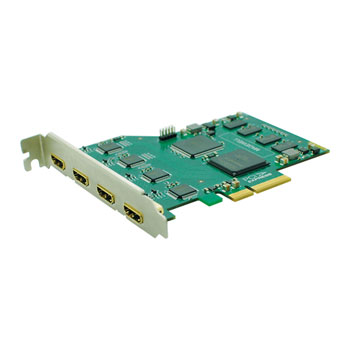 Magewell Quad 3D HDMI HD Video Capture Card XI400DE-HDMI LN66053 | SCAN UK