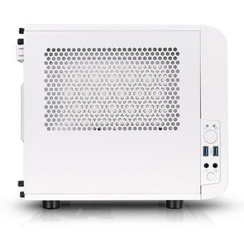 Thermaltake Core V1 Mini ITX Case - Snow Edition LN66456 - CA-1B8 ...