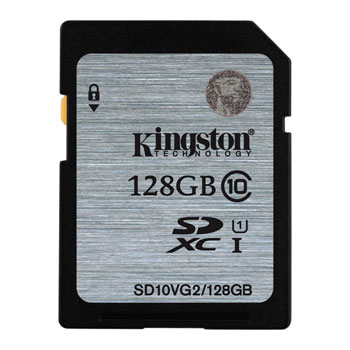 Kingston 128GB High Speed SDXC Class 10 Memory Card LN66494 - SD10VG2 ...