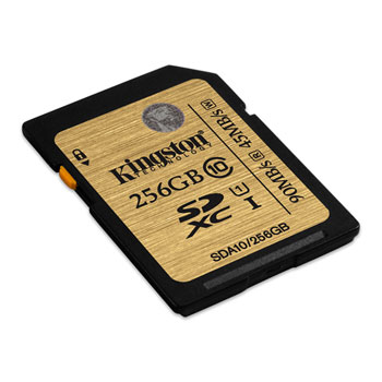 Kingston Ultra Fast 256GB SD Memory Card LN66672 - SDA10/256GB | SCAN UK
