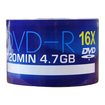 DVD-R 16x White Top Write Once DVD Discs LN66764 - aonedvd-r white top ...
