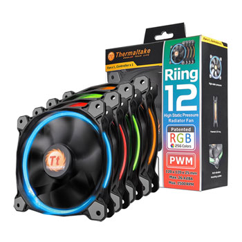 Thermaltake Riing RGB 12 LED 256 Colours - Single LN67270 - CL-F042 ...
