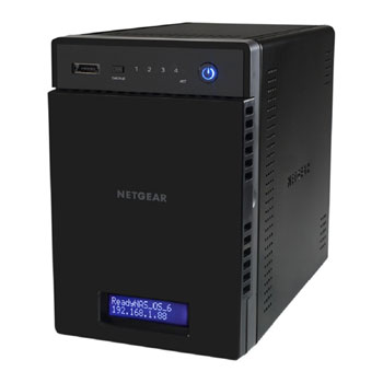 Netgear ReadyNAS 204 4 Bay All In One NAS Box - Diskless LN67300 ...