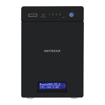 Netgear ReadyNAS 204 4 Bay All In One NAS Box - Diskless LN67300 ...