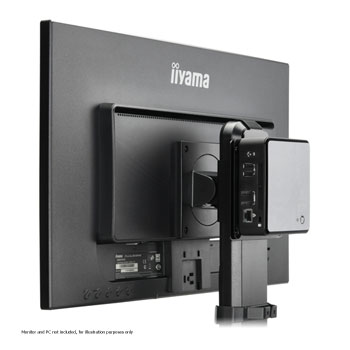iiyama Mini PC VESA Mounting Bracket - Black LN67697 - MD BRPCV01 | SCAN UK