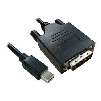 Scan 2m Mini DisplayPort/mDP to DVI SL Monitor Adapter Cable LN67803 ...