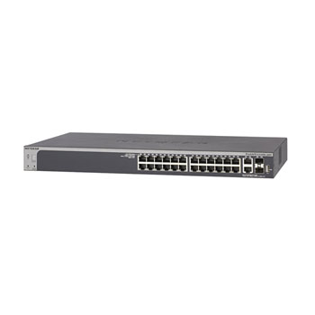 Netgear GS728TX 24 Port Stackable Gigabit Smart Switch with 4x uplink ...