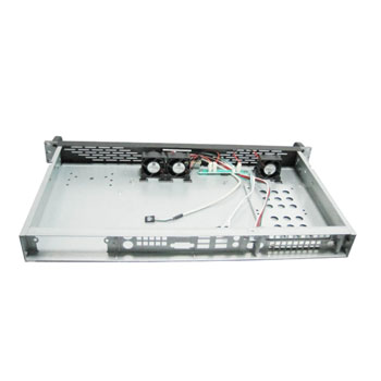 Rack Mountable 1U Server Chassis Case 250MM Ultra Short Depth for ITX ...