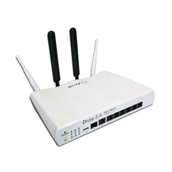 LTE 3G/4G Sim Slot Wireless Router with A/VDSL support from Draytek ...