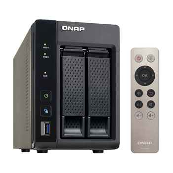2 Bay NAS with remote and HDMI 4K playback from QNAP TS-253A-8G LN69055 ...