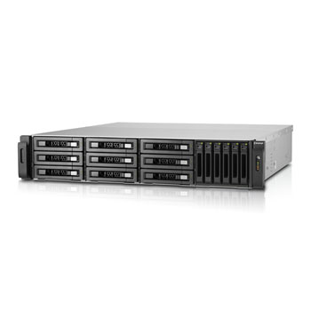 Qnap EC1580MU 15Bay 2U Rackmount SAS/SATA Network NAS Enclosure LN69046 ...