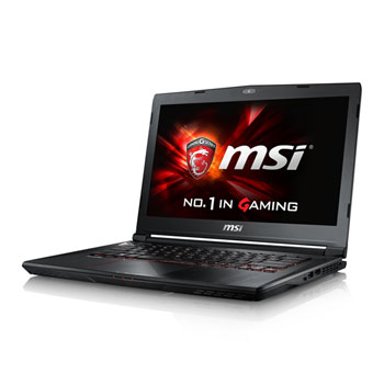 MSI GS40 14" i7 NVIDIA 970M Windows 10 Gaming Laptop 256GB SSD LN69103 ...