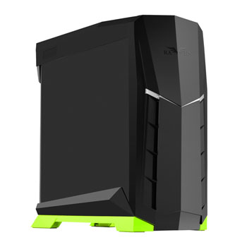 SilverStone Raven Black/Green Mid Tower PC Case LN69391 - SST-RVX01BV-W ...