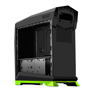 SilverStone Raven Black/Green Mid Tower PC Case LN69391 - SST-RVX01BV-W ...