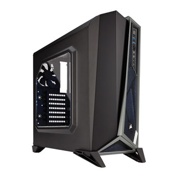 Corsair Carbide SPEC-ALPHA Black/Silver Gaming Case with Window LN69767 ...