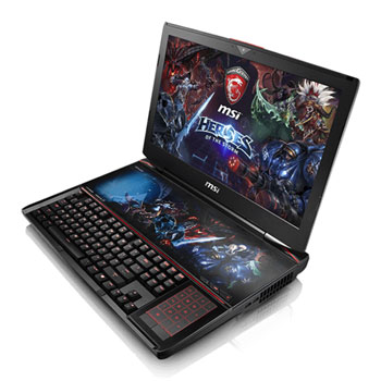 MSI Heroes of the Storm GT80S Titan NVIDIA SLi Gaming Laptop LN70097 ...