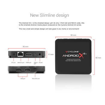 Sumvision Cyclone x4+ 4K 64 Bit Bluetooth Edition Quad Core Android 5.1 ...