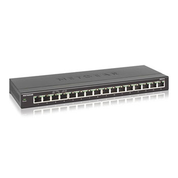 Netgear 16-Port Gigabit Compact Metal Desktop Switch LN70117 - GS316 ...