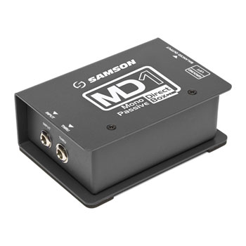 Samson MD1 Mono Passive Direct Box LN70207 - SAMD1 | SCAN UK