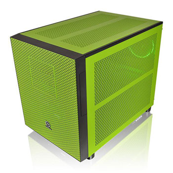Thermaltake Green Riing Core X5 EATX PC Gaming Cube Case LN70458 - CA ...