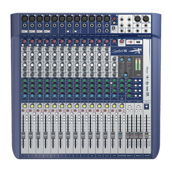 Soundcraft Signature 16 - Analogue Mixing Desk LN70548 | SCAN UK