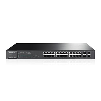 TP-Link 24 Port Power Over Ethernet with 4 SFP Ports, TL-SG2424P ...
