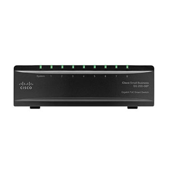 PoE 8 port Switch with 4 PoE ports from Cisco SLM2008PT-UK LN71975 ...