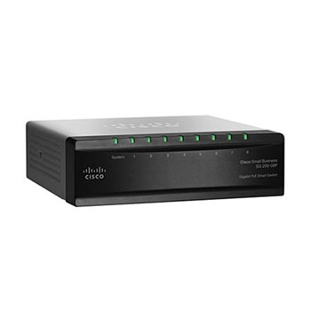PoE 8 port Switch with 4 PoE ports from Cisco SLM2008PT-UK LN71975 ...