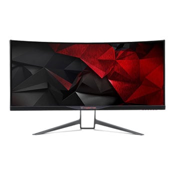 Acer X34A Predator Curved 34" G-Sync IPS Quad HD Gaming Monitor LN72031 ...