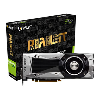 Palit NVIDIA GeForce GTX 1080 8GB Founders Edition Graphics Card ...