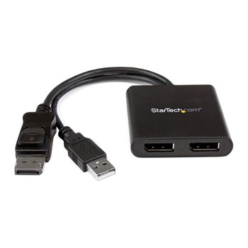 USB Powered Dual DisplayPort MST Hub MSTDP122DP From StarTech LN72620 ...