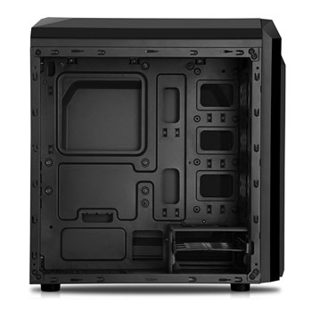 CiT F3 Green MicroATX Tower PC Gaming Case LN72690 - CIT-F3BLACKGREEN ...
