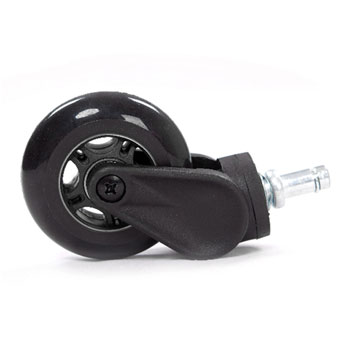 AKRacing AK-ROLLCAST-BK Rollerblade Casters Black 5 Pieces LN74183 ...
