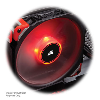 Corsair 140mm ML Series ML140 Pro LED Red Fan LN73087 - CO-9050047-WW ...