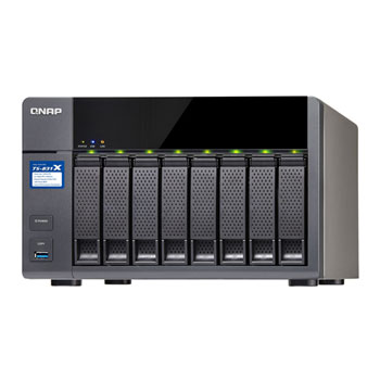 QNAP 8 Bay Desktop NAS Enclosure TS-831X-8G LN73312 | SCAN UK