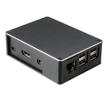 Akasa Raspberry Pi Anodized Black Aluminium Case A-RA01-M1B LN73676 ...